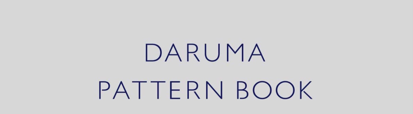 DARUMA PATTERN BOOK
