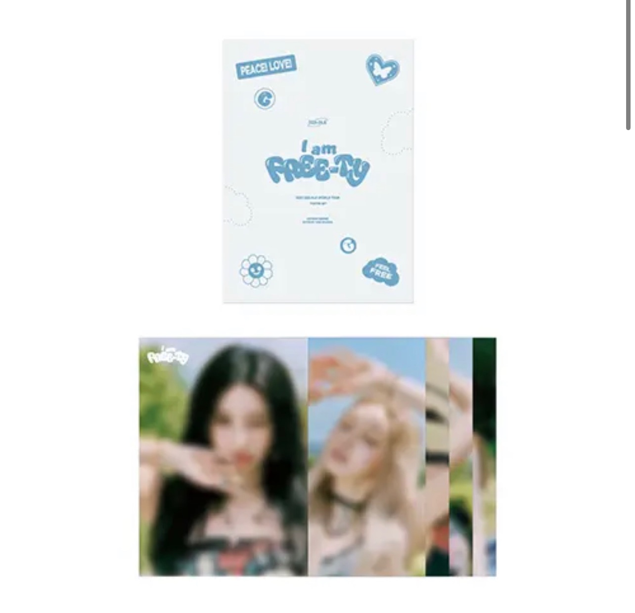 （G）IDLE I am free-TY演唱會周邊商品