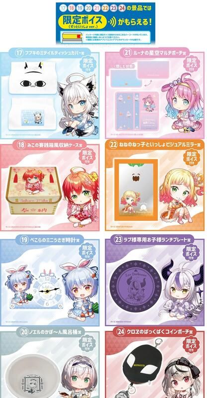 [因為喜愛HOLO所 以直接成了包貨人]Hololive 一番賞