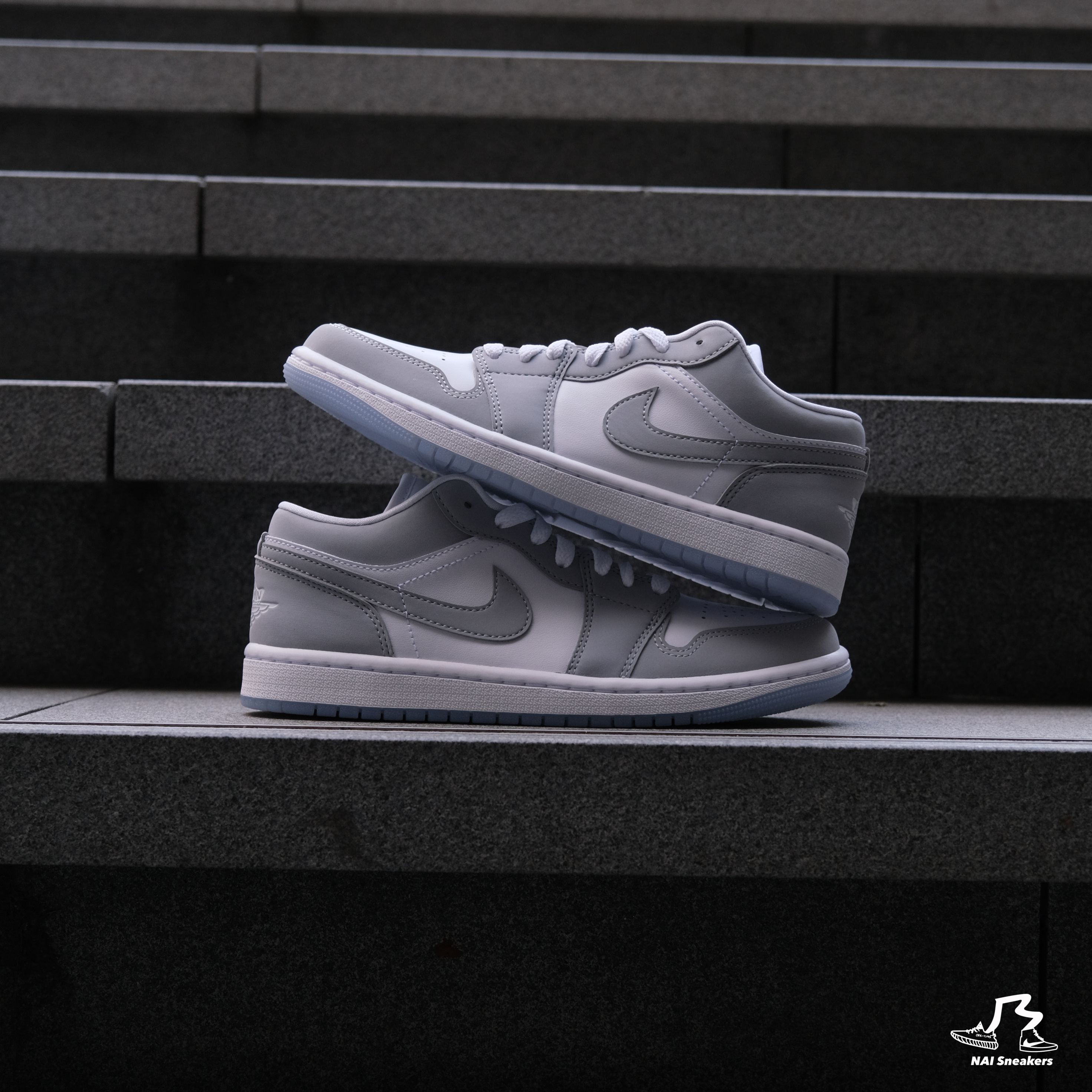 Air Jordan1 Low Wolf Grey 小迪奧 低筒 冰底DC0774-105