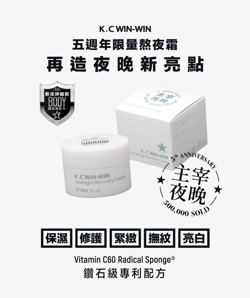 K.C Win-Win 授權專屬懶人保養推薦