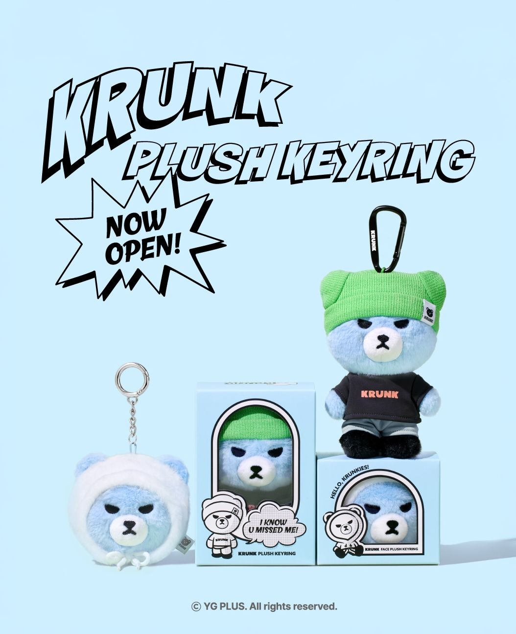 YG 吉祥物 KRUNK 回來了