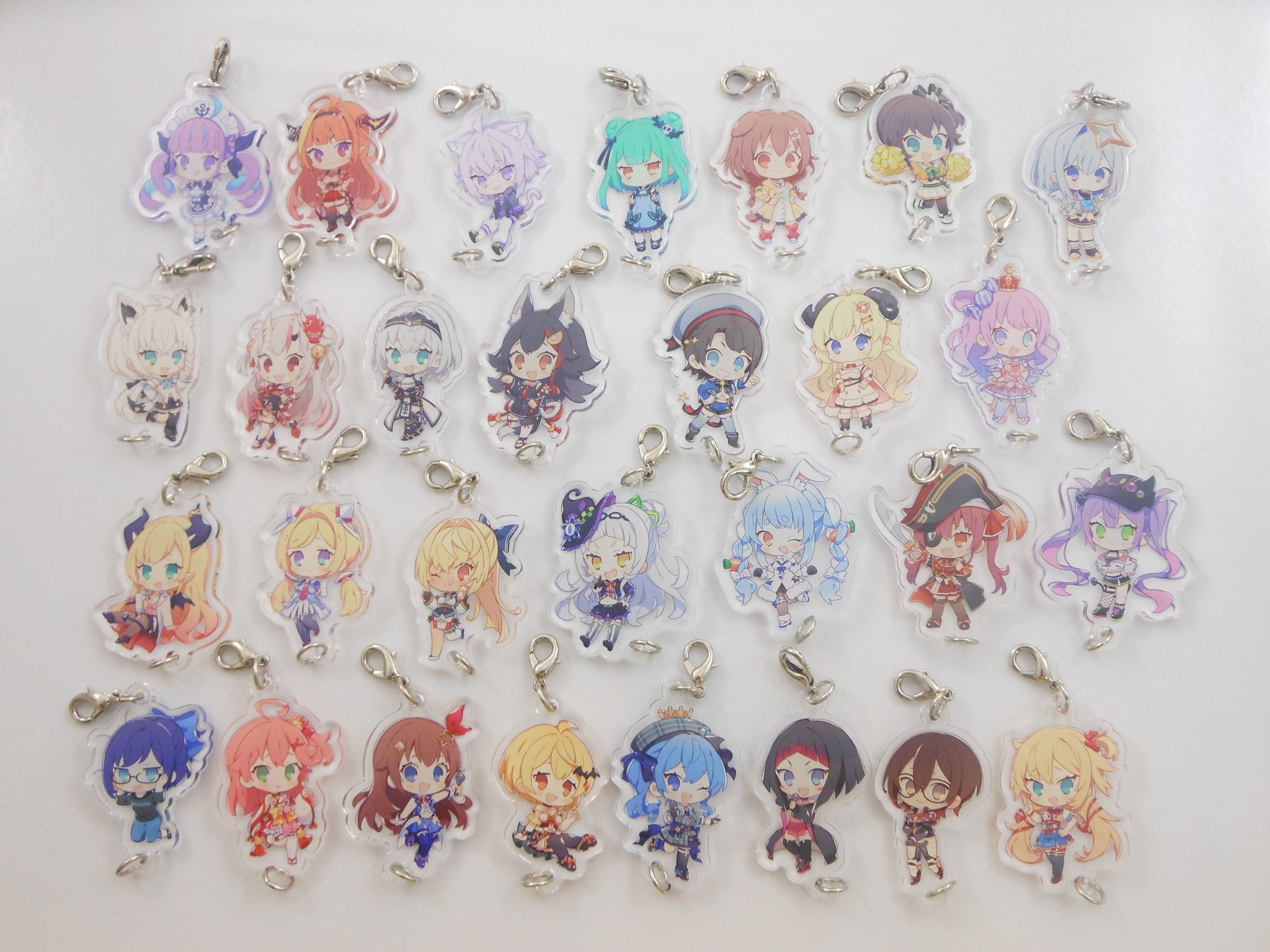 稀有絕版 日本C98會場限定 hololive ホロライブ 壓克力 小吊飾