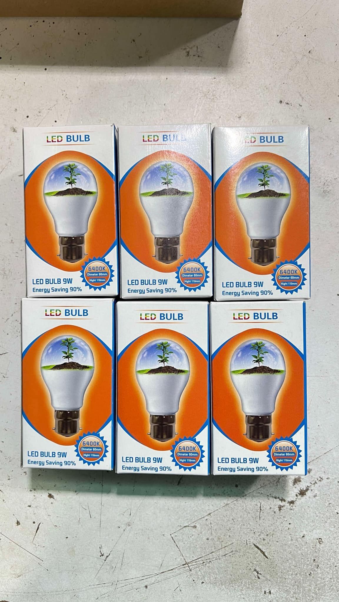 9W 白光 LED燈泡120元