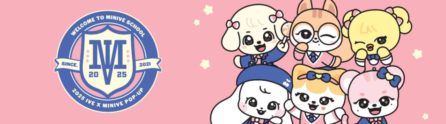 IVE x MINIVE POP-UP STORE ’MINIVE SCHOOL in BUSAN