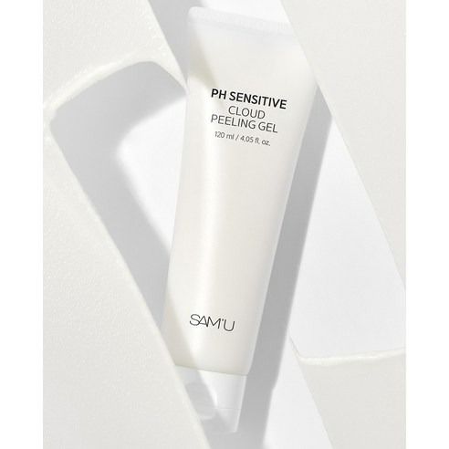 SAM’U 莎繆 PH舒緩平衡雲朵去角質霜 120ml 雙重溫和代謝 敏弱肌友善